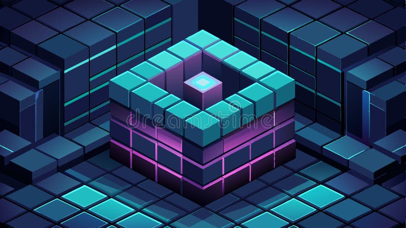 3d Block Pattern Stock Illustrations – 44,484 3d Block Pattern Stock ...