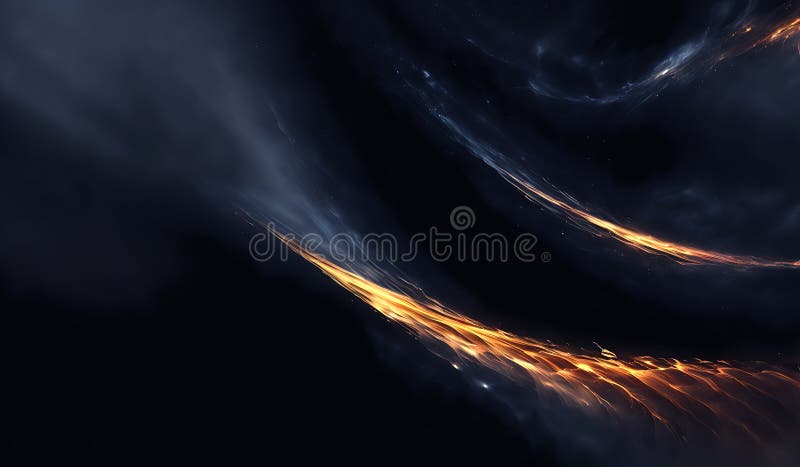 Abstract Dark Fantasy Digital Art Wallpaper. Abstract Art Energetic ...
