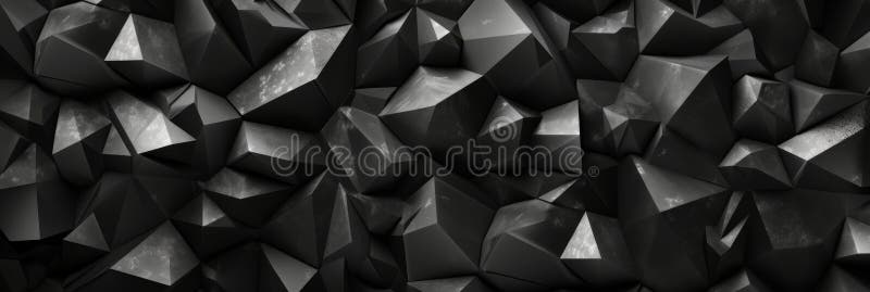 Abstract Dark Geometric Pattern Backdrop With Texture Surface Minimal Design Of Sharp