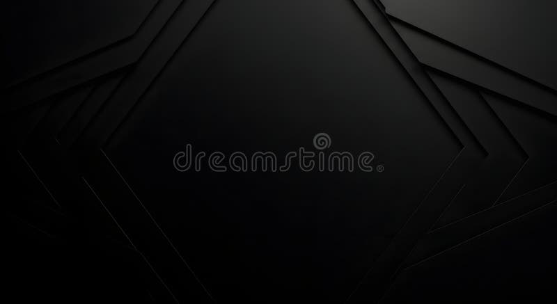 Abstract Dark Geometric Pattern with Layered Shapes Creating Depth and ...