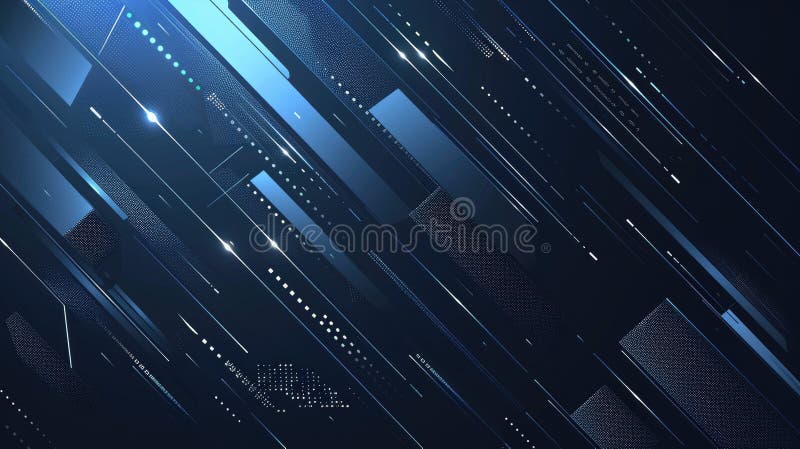 Abstract Dark Geometric Sharp Angles Background with Reflective Modern ...