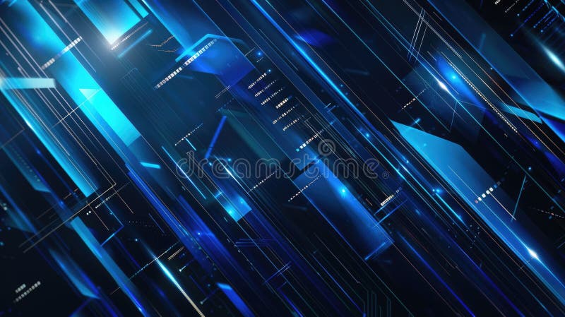 Abstract Dark Geometric Sharp Angles Background with Reflective Modern ...