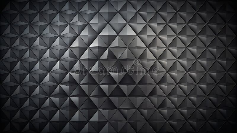 Abstract Dark Geometric Texture Background. Triangular, Tile Wallpaper ...