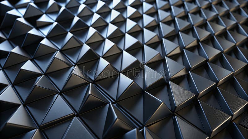 Abstract Dark Geometric Texture Background. Triangular, Tile Wallpaper ...