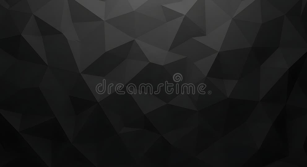 Abstract Dark Geometric Triangle Pattern with Subtle Gradient Stock ...