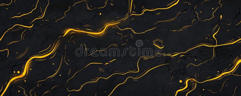 Abstract Dark Gold Veins on Black Texture Background High Quality Image ...