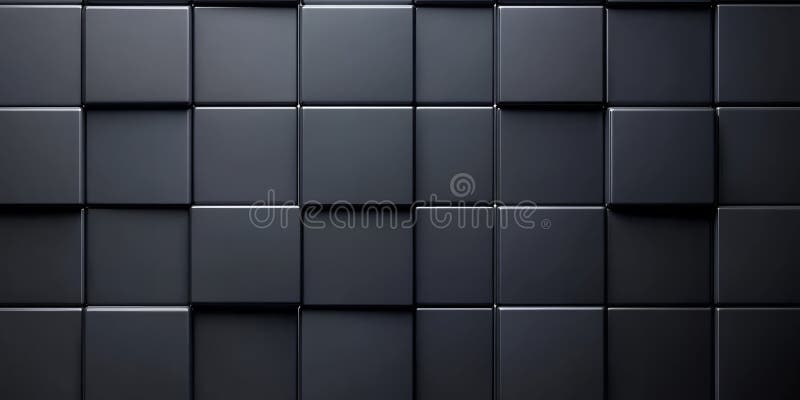 Abstract Dark Gray Cubic Background Geometric 3D Blocks Modern Design ...