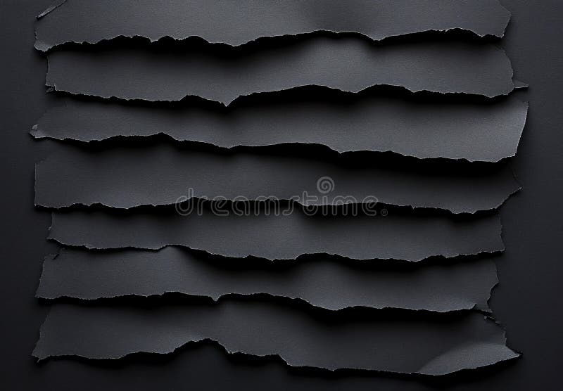 Abstract Dark Gray Ripped Paper Layers Texture High Quality Image Stock ...