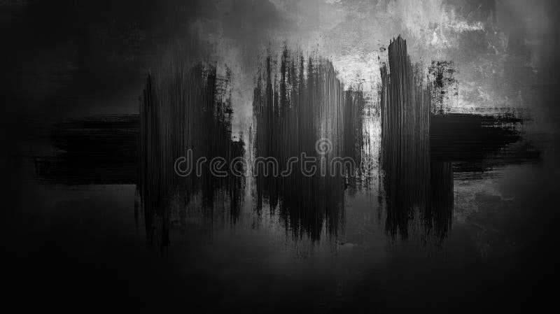 Abstract Dark Gray Sound Waves Texture Stock Illustration ...