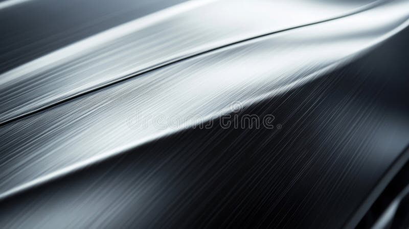 Abstract Dark Grey Brushed Metal Surface Texture Stock Illustration ...