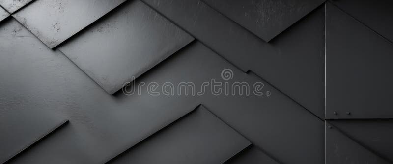 Abstract Dark Grey Geometric Metal Wall Texture Stock Photo - Image of ...
