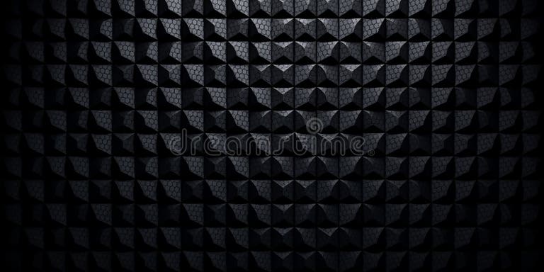 Abstract Dark Grey Geometric Pattern Textured 3D Cubes Modern ...