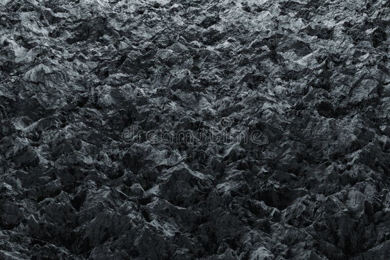 The Abstract Dark Grey Rock Stones Background, 3d Render Stock ...