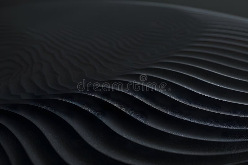 Abstract Dark Grey Sand Ripples Texture Background Stock Illustration ...