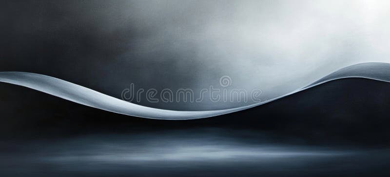 Abstract Dark Grey Silver Wave Background Design Elegant Modern ...