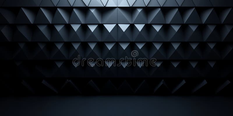 Abstract Dark Grey Triangular Pyramid Pattern Texture Background Stock ...