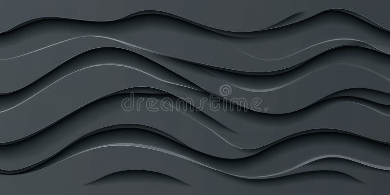 Abstract Dark Grey Wave Pattern Background Texture Design Modern ...