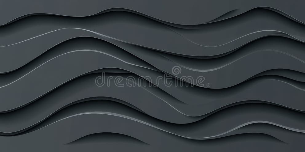 Abstract Dark Grey Wave Pattern Background Texture Design Modern ...