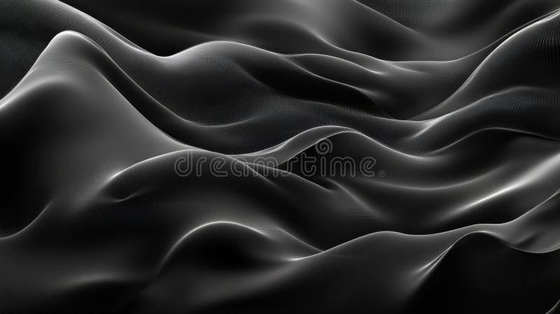 Abstract Dark Grey Waves Background Texture Stock Illustration ...