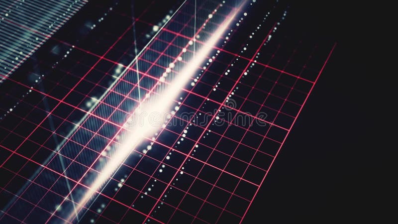 Grid Lines Green Screen Motion Graphics Stock Footage - Video of green ...