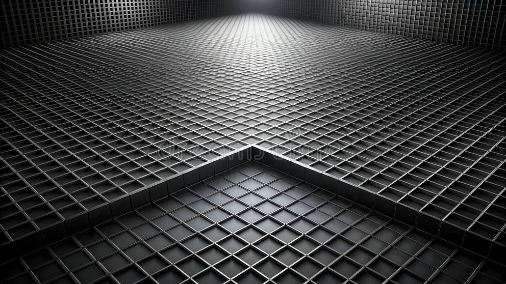 Geometric Gridded Platform Structure Stock Illustrations – 5 Geometric ...