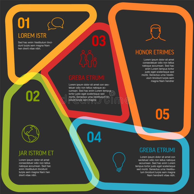 Blank Infographic Five Steps Circle Stock Illustrations – 102 Blank ...