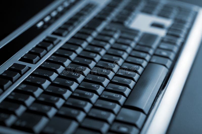 Abstract Dark Keyboard Background Picture. Image: 6807051