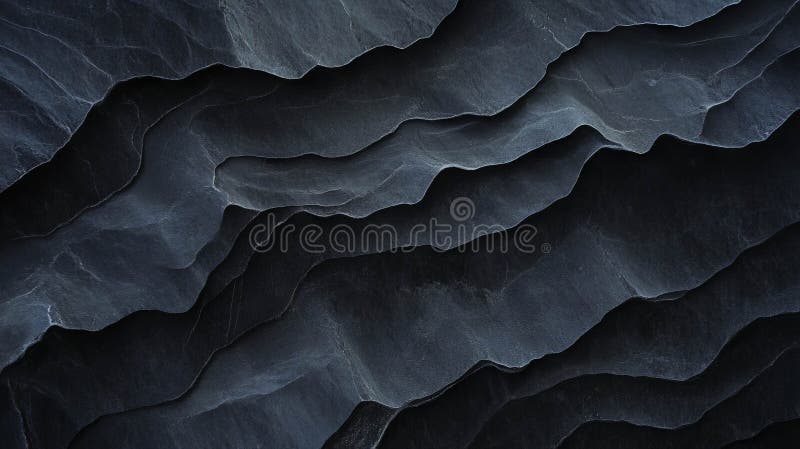 Abstract Dark Layered Texture of Black Wall Ideal for Artistic ...