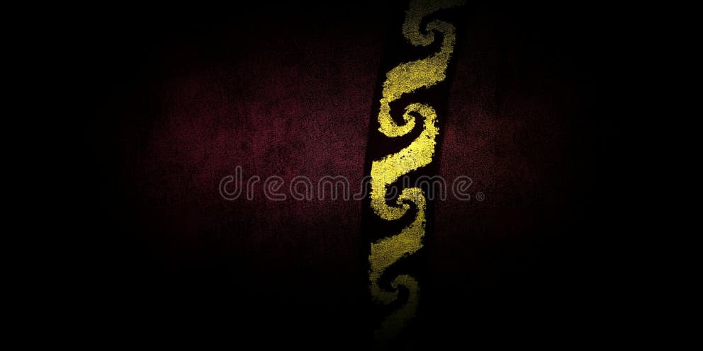 Abstract Dark Maroon Texture with Gold Swirl Pattern Design Elegant ...