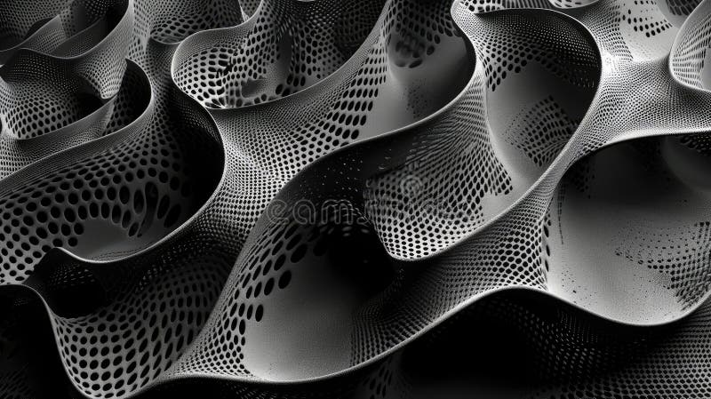 Abstract Dark Matter Meets Parametric Pattern in Solid Concrete, a ...
