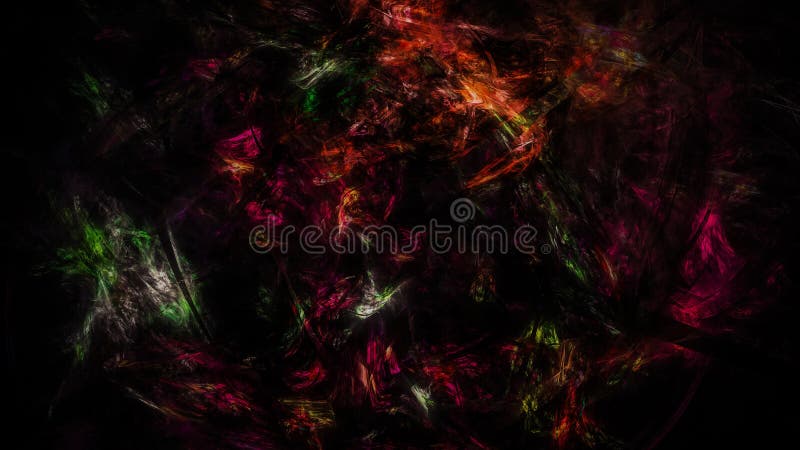 Abstract Dark Mess of Different Colors Stock Illustration ...
