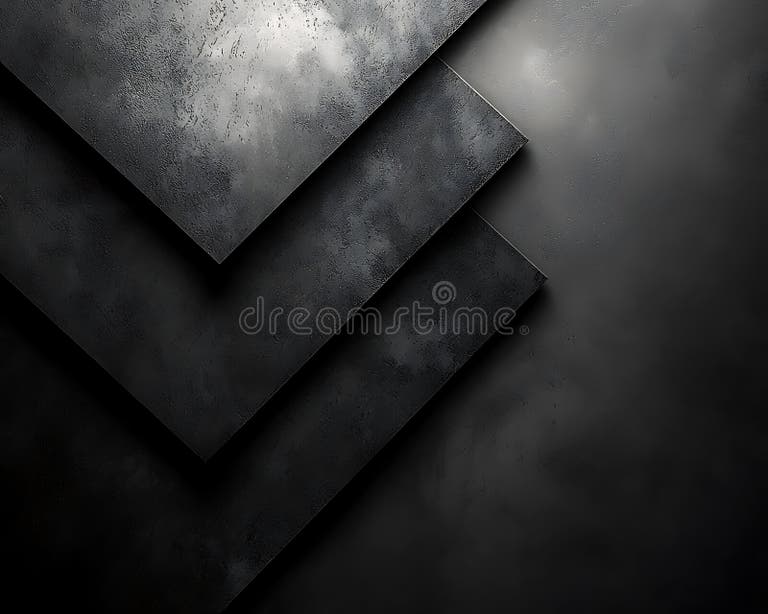 Abstract Dark Metal Planes Stacked Texture Stock Photo - Image of ...