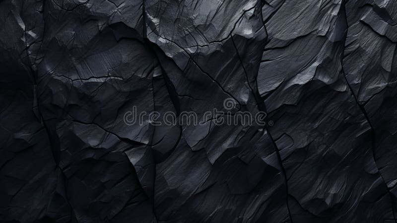 Abstract Dark Metal Wallpaper with Rock Background AI Generated Stock ...