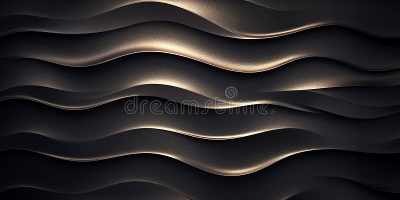 Abstract Dark Metallic Wave Background Texture Elegant Curvy Design ...