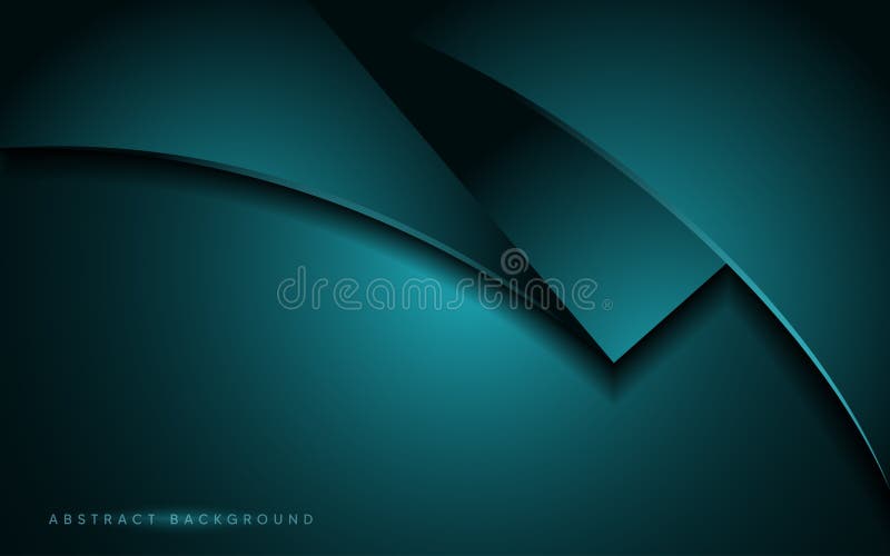 Abstract Dark Navy Green with Overlap Texture Layer Background Design ...