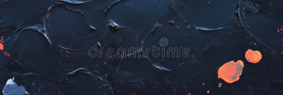 Abstract Dark Paint Texture with Broad Textured Brush Strokes Stock ...