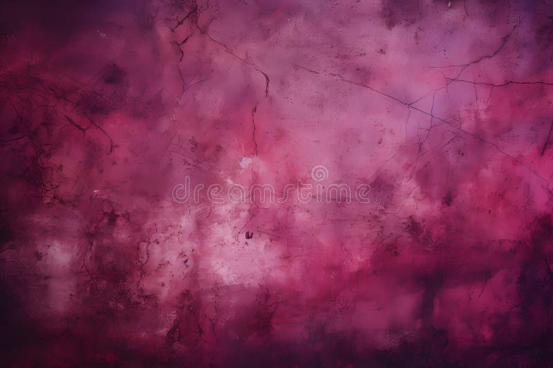 Dark Pink Grunge Background. Vintage Pink Background Texture with ...