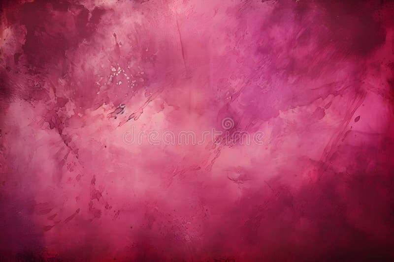 Dark Pink Grunge Background. Vintage Pink Background Texture with ...