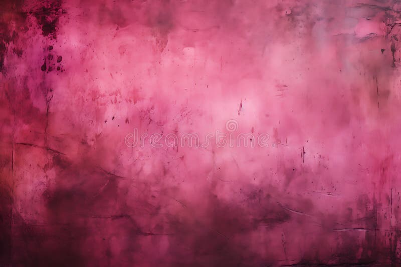 Dark Pink Grunge Background. Vintage Pink Background Texture with ...