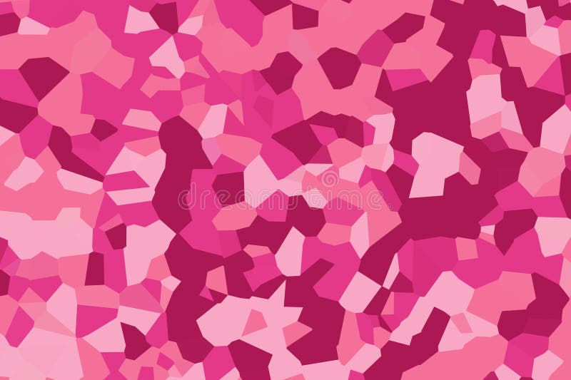 Abstract Dark Pink Pixelated Mosaic with Geometric Patterns. Digital ...