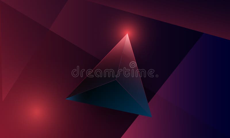 Abstract Dark Purple Background Vector Overlap Layer Stock Vector