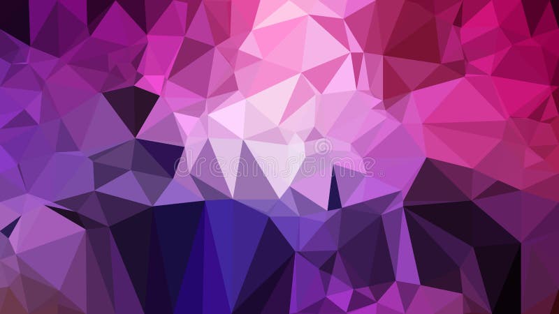 Abstract Dark Purple Low Poly Background Stock Vector - Illustration of ...