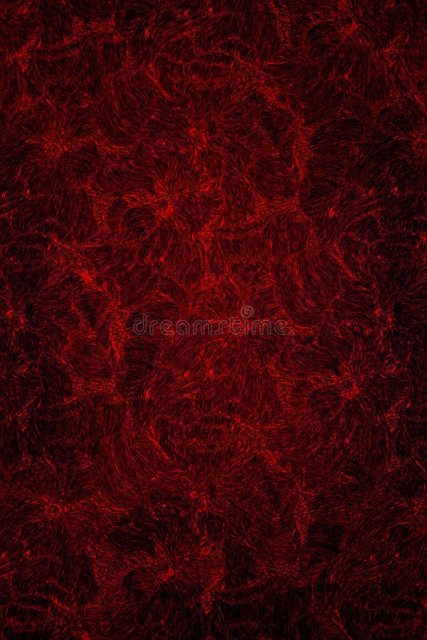 Abstract Dark Red Background with Floral Patterns. Stock Photo - Image ...