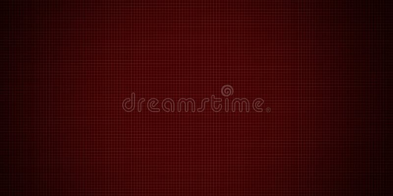 Abstract Dark Red Background with Grid Pattern Stock Illustration ...