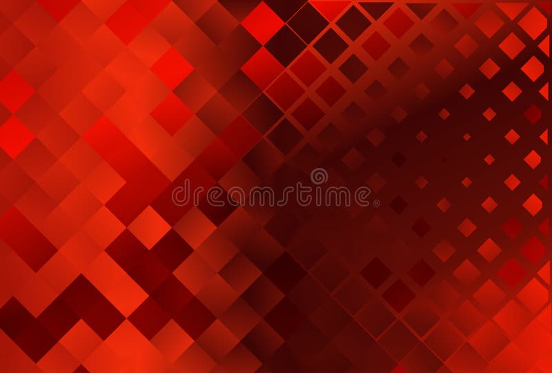 Abstract Dark Red Gradient Rectangle Mosaic Background Vector Art ...