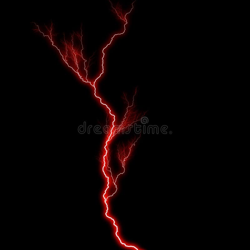 Red Lighting Thunder Stock Illustrations – 422 Red Lighting Thunder ...