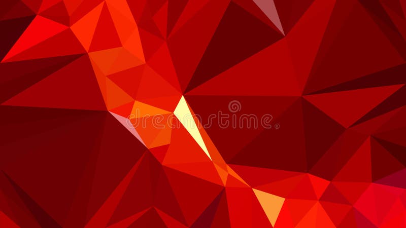 Abstract Dark Red Polygon Background Template Stock Illustration ...