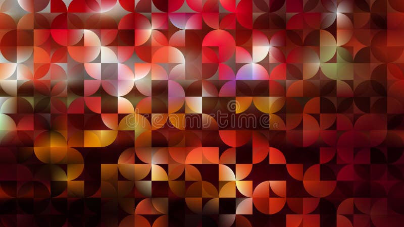 Abstract Dark Red Quarter Circles Background Stock Vector ...