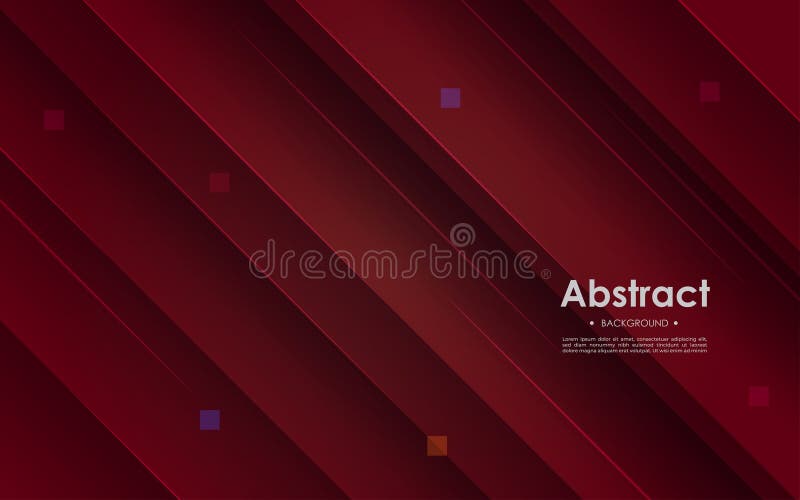 Abstract Dark Red Simple Pattern 3d Look Cool Design Geometric ...