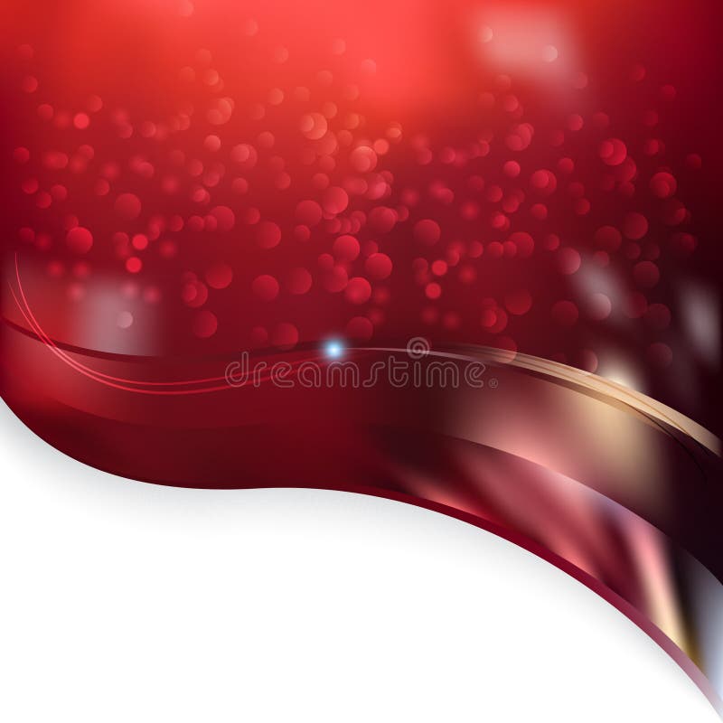 Abstract Dark Red Wave Border Folder Background Beautiful Elegant ...